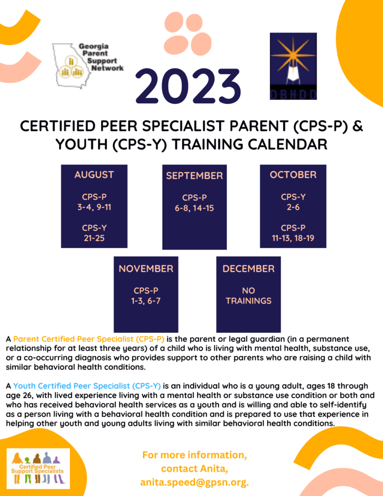 CPS-P – Georgia Parent Support Network